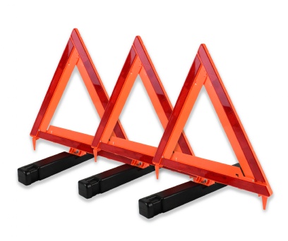 Emergency Warning Triangle - Set of 3