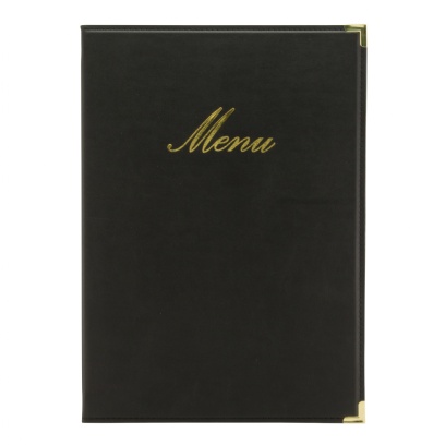Classic Menu Book Cover - A4
